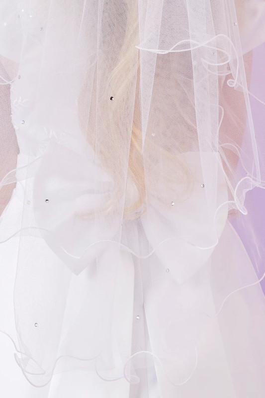First Communion Dress | White Embroidered Pocket Dress - Style Etta