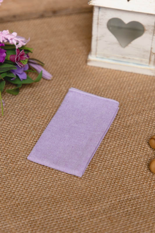 Pastel Lilac Cotton Pocket Square | Boys Lilac Handkerchief