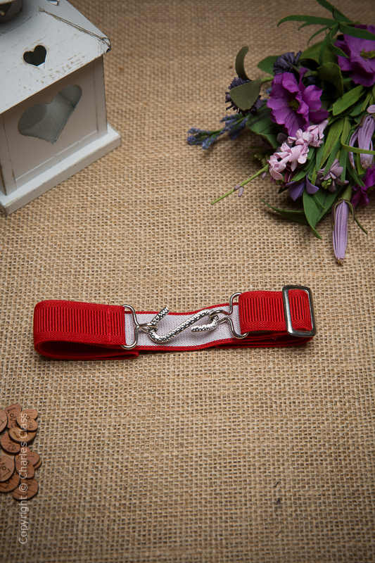 Boys Red Formal Belt | Red Trouser Belt | Children's Red Smart Belt