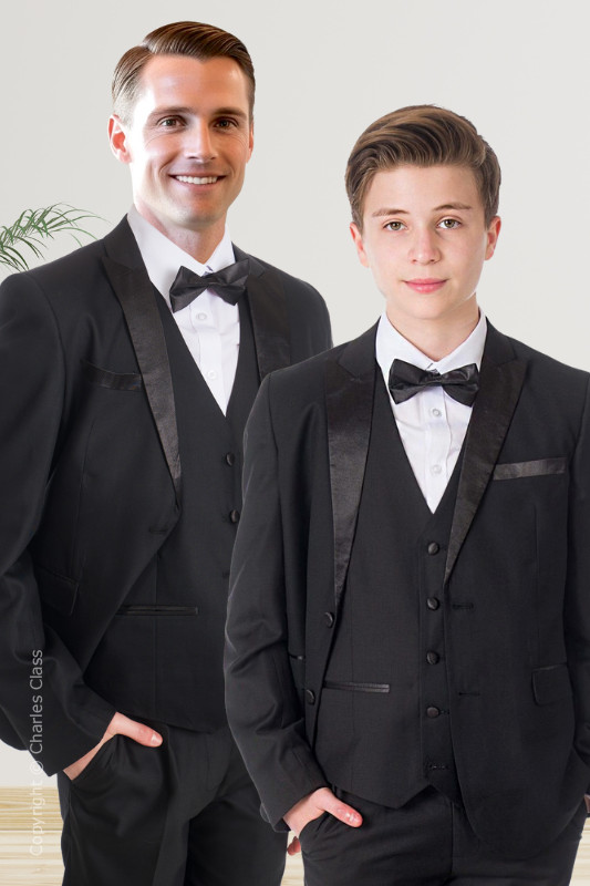 Father & Son Matching Wedding Suits | Page Boy & Groomsmen Suits