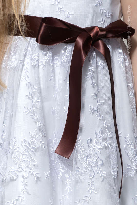 Flower Girl Sashes | Children's Sashes | Dress Sashes | Charles Class