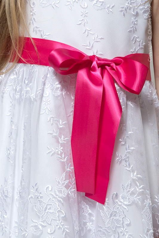 Flower Girl Sashes | Children's Sashes | Dress Sashes | Charles Class